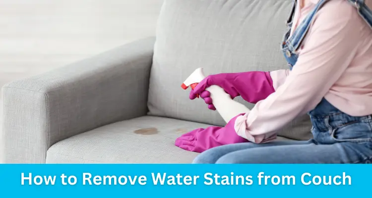 How To Remove Water Stains From Couch 8 Best Methods