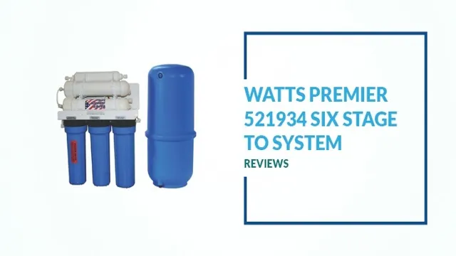 WP531411 RO: Buyer's Guide To Watts Premier's Advanced Water Purifier ...